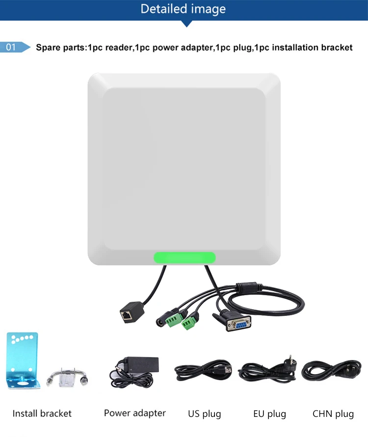 Chafon Prime Cf661 860~960mhz Rfid Uhf 6dbi Antenna Reader 3~6m Reading ...