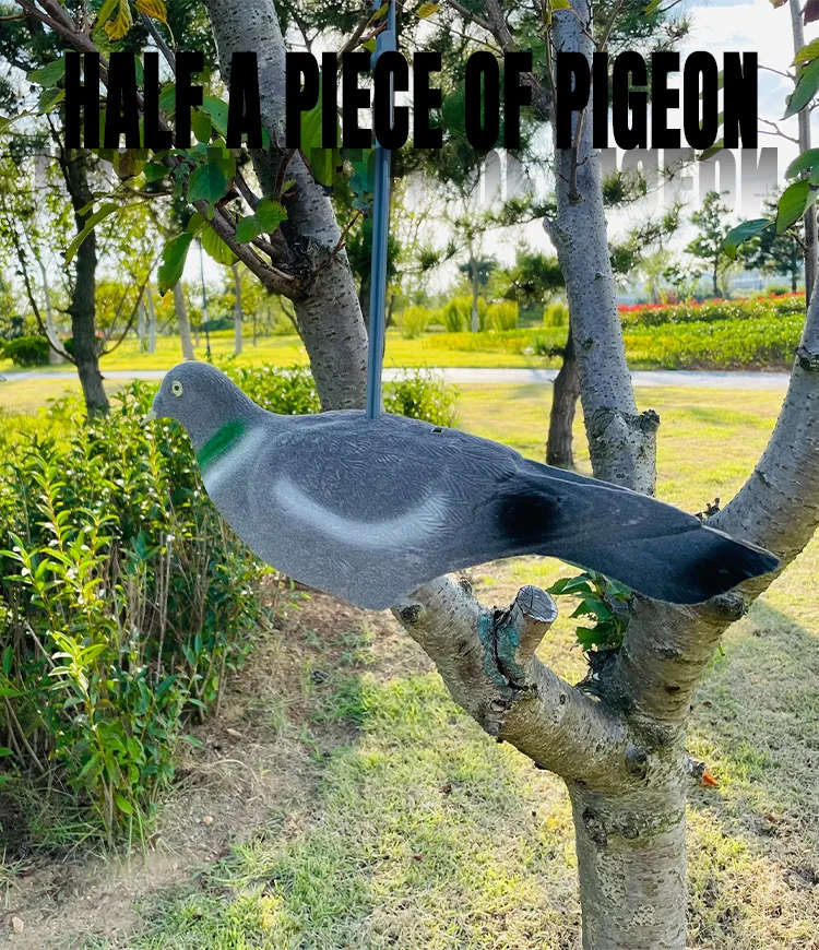 Hitop 105g Pe Tufted Egreth Rotary Pigeon Decoy Machine Triple Pigeon ...