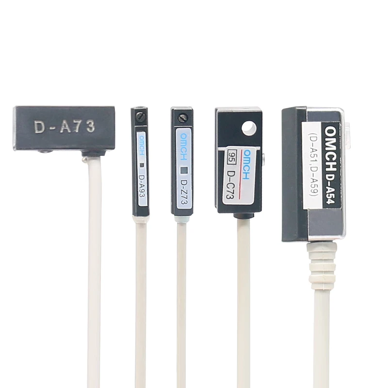 Omch Cylinder Magnetic Sensor Switch Led Reed Switch D-93 / Z73 / C73 ...