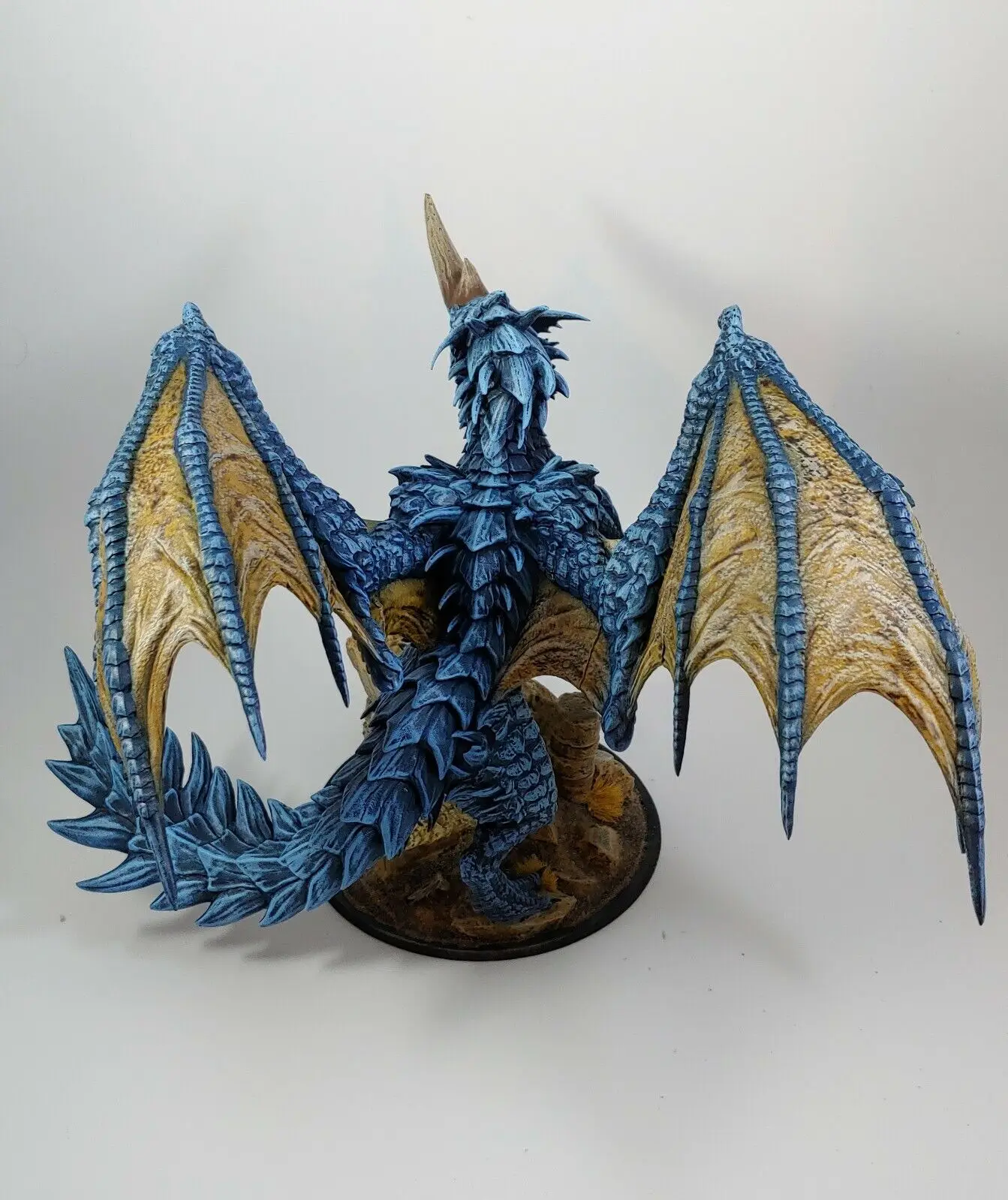 3d Blue Dragon Dnd Miniatures Rpg Figurines For Pathfinder Dungeons And ...