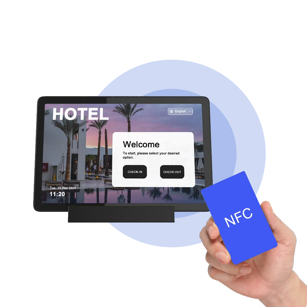 Front NFC android tablet touch screen tablet 10 inch Full HD screen nfc ...