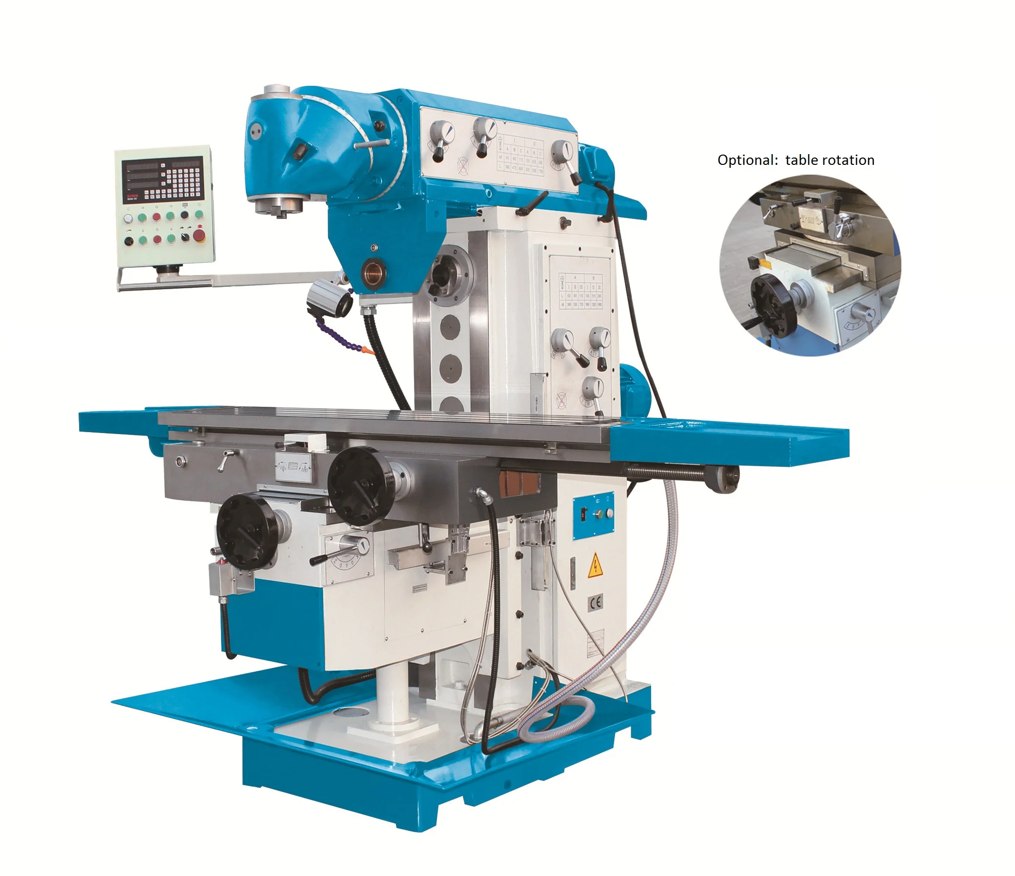 Universal Swivel Head Milling Machine heavy duty Model: X6436C vertical ...
