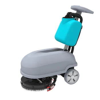Hand Push Floor Scrubber Kl350,Low Noise And High Efficiency,Mini And ...