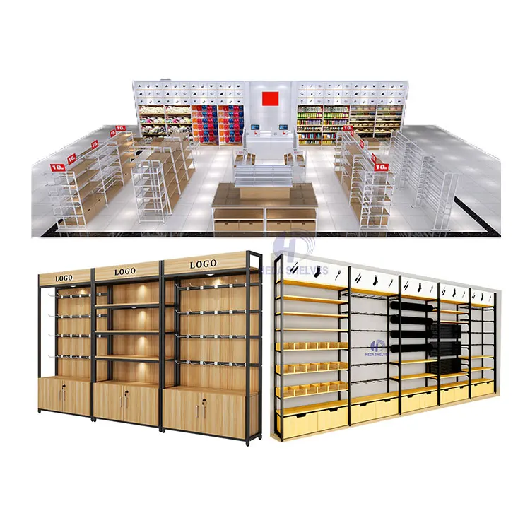 Shelving for Mini Grocery - Customizable Display Racks