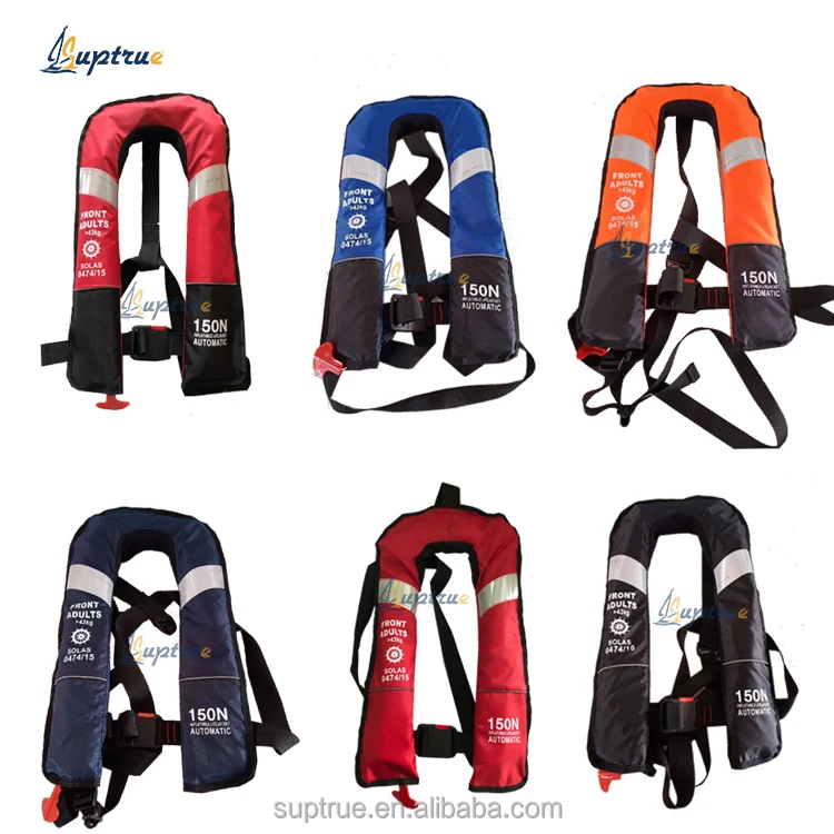 Marine 150N Manual Automatic Inflatable Life Jacket With EC Certificate ...