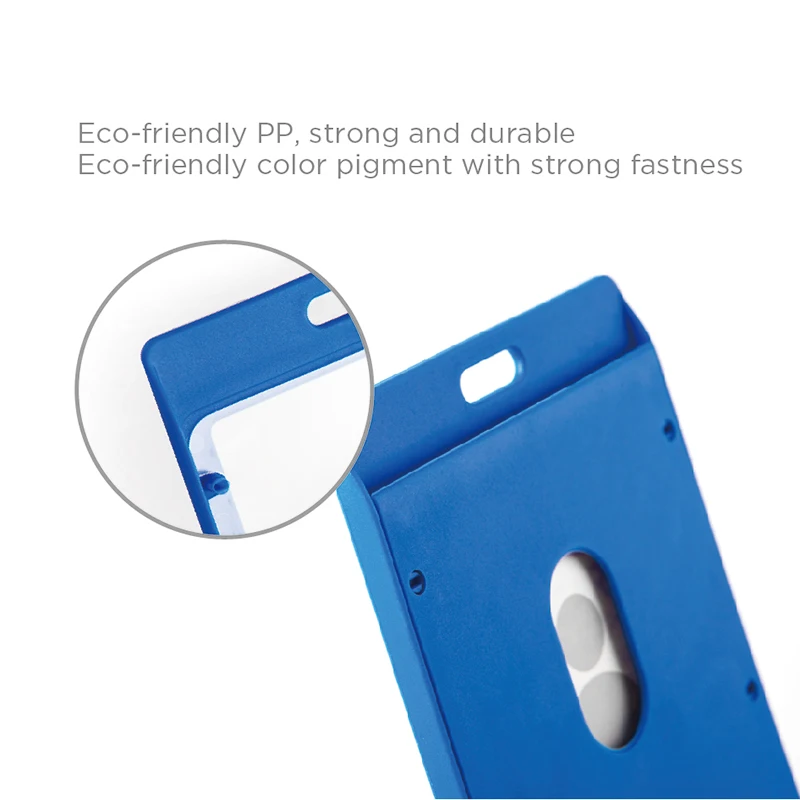 UHOO 2022 Most Classic Id Card Holder Durable Colorful Employee Badge ...