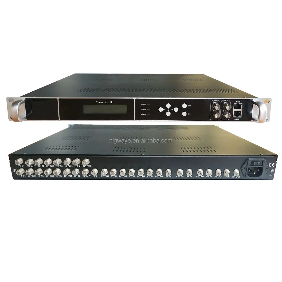 Digital Rf Receiver To Ip Gateway Tuner To Asi Dvb-s2 Dvb-c Dvb-t Dvb ...