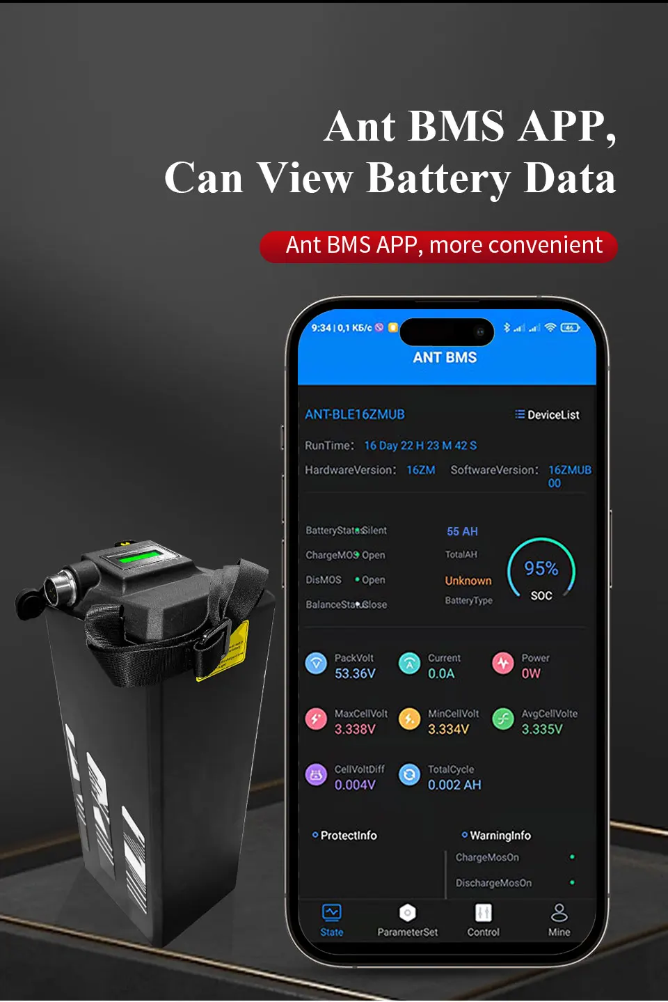 For Sur-ron Light Bee X Large Capacity Battery Bluetooth Direct Replacement Ant Bms Surron Off ...