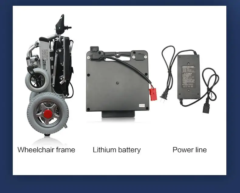 Electronic Folding Handicapped Wheelchair Smart Drive Motoric Smart ...