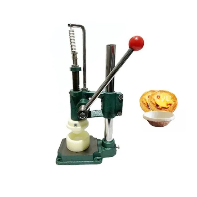 Manual Fruits Tartlet Pie Forming Presses Making Egg Tart Shell Machine ...