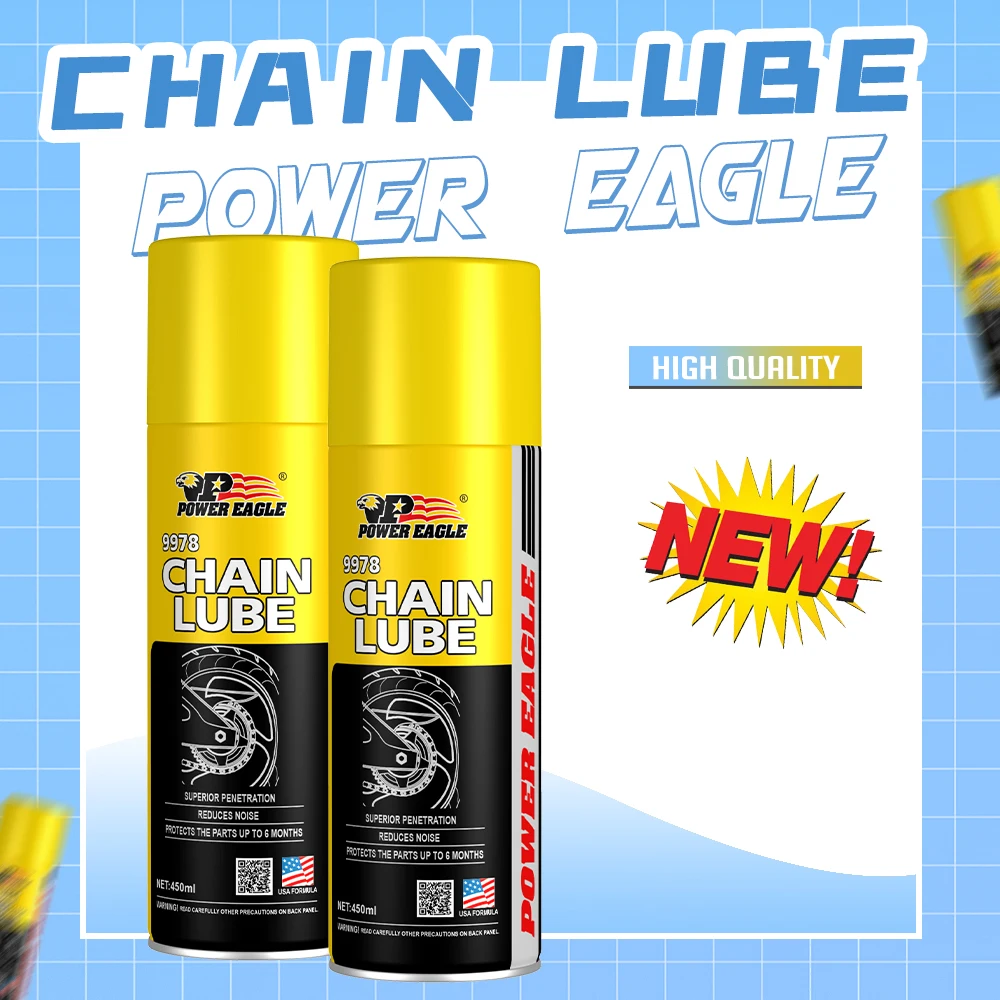 Car Care Products Grease Spray Anti Rust Prevent Lubricant Oil Chain ...