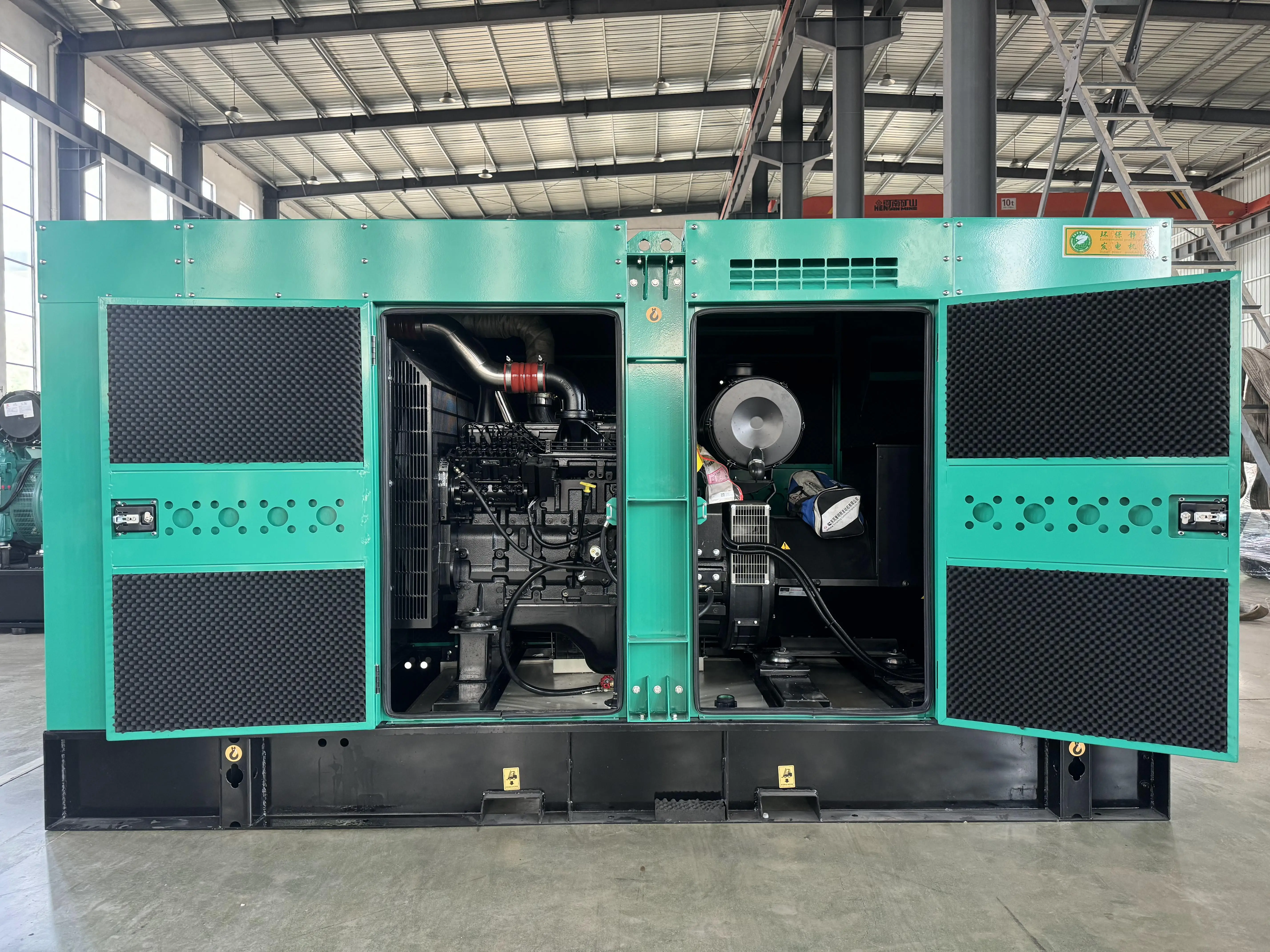 200kva 250kva 300kva Silent Diesel Genset Water Cooled Enclosed Diesel ...