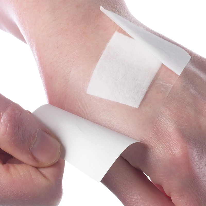 Waterproof Wound Dressing Adhesive Sterile Clear PU Plaster Dressing ...