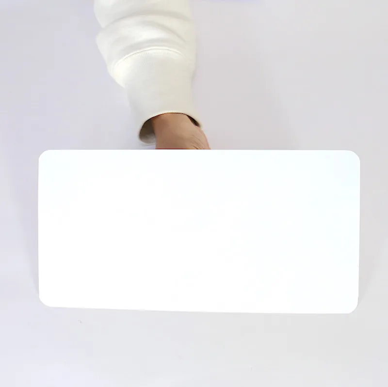 Bright White Blank Sublimation License Plate Aluminum Metal Print Car ...