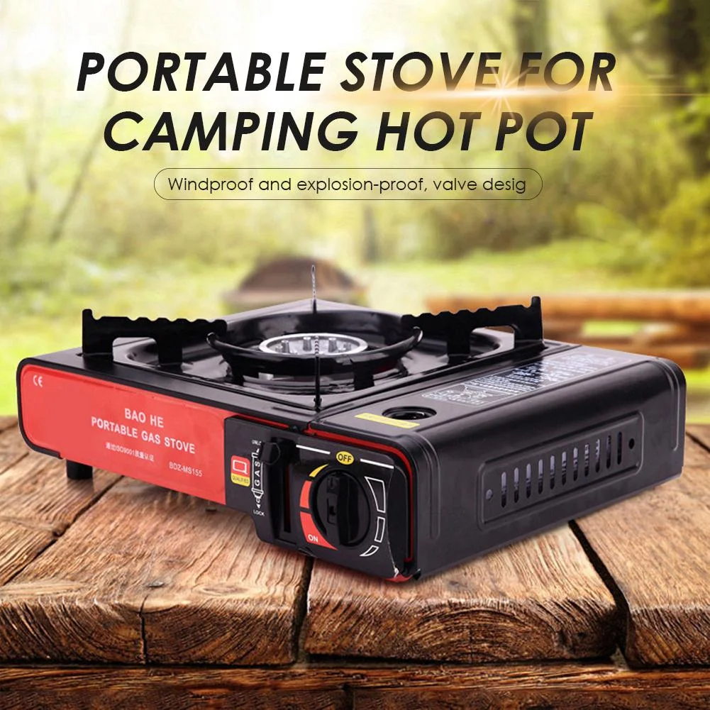 Portable Butane Stove Outdoor Barbeque Grill Portable Camping Stove Camping Stove Gas Portable ...