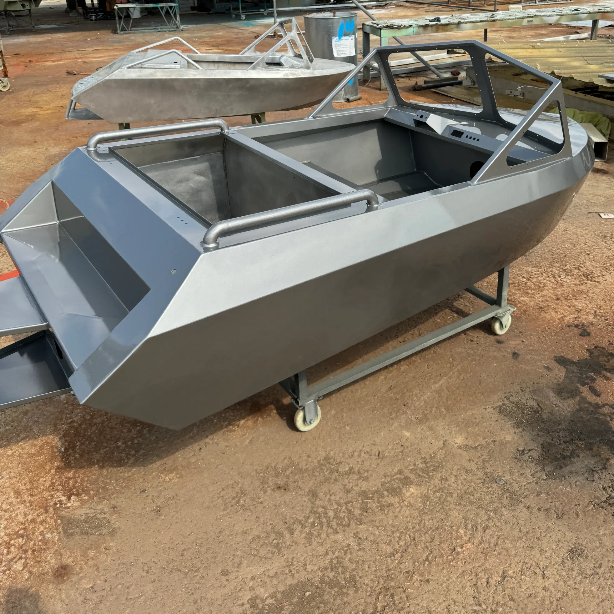 Rafting Boat Aluminum Mini Jet Boat Sport Yacht Fast Speed