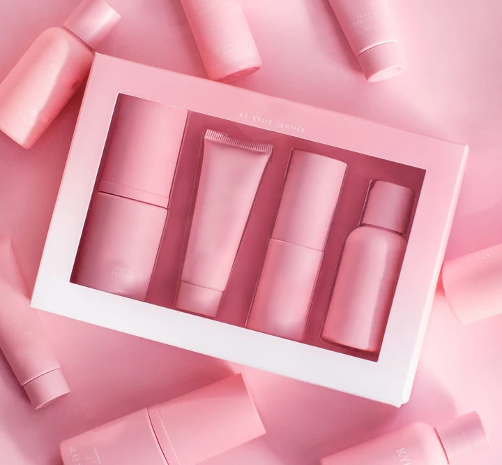 Pink Rigid Skincare Packaging Box - 30 Ml & 50 Ml