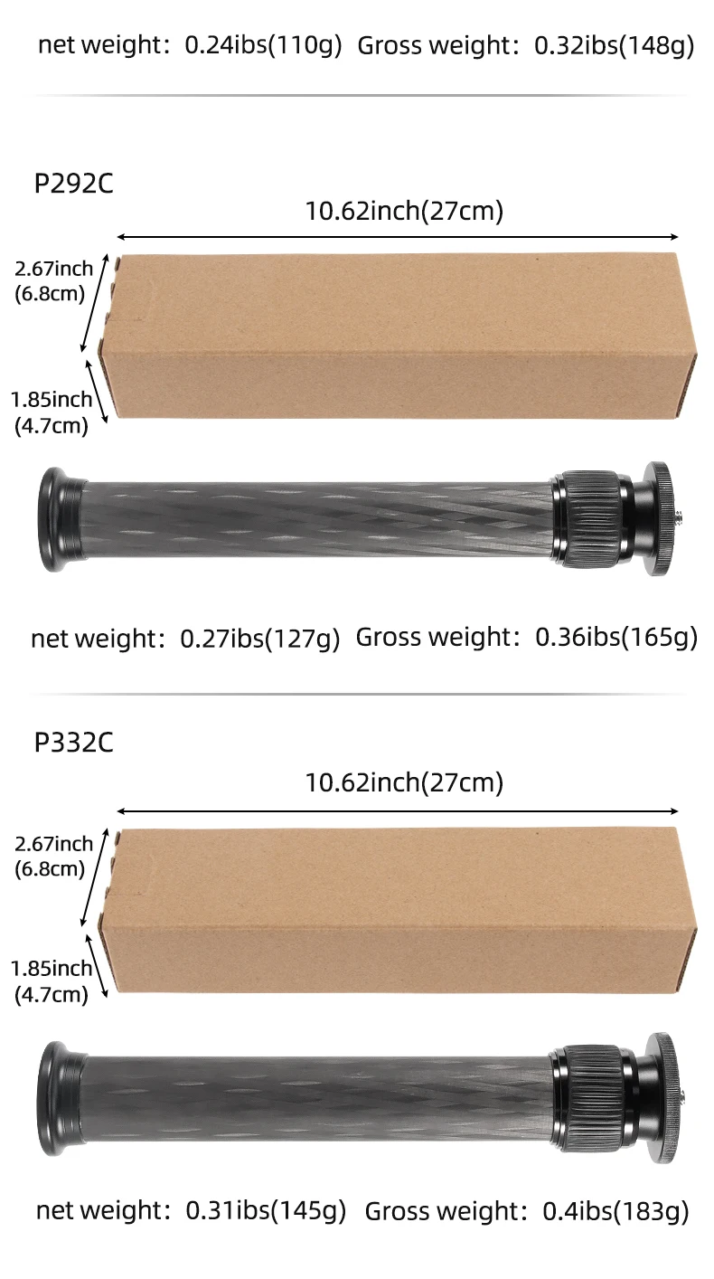 Extension Rod for Gimbal Stabilizer - Adjustable Selfie Stick