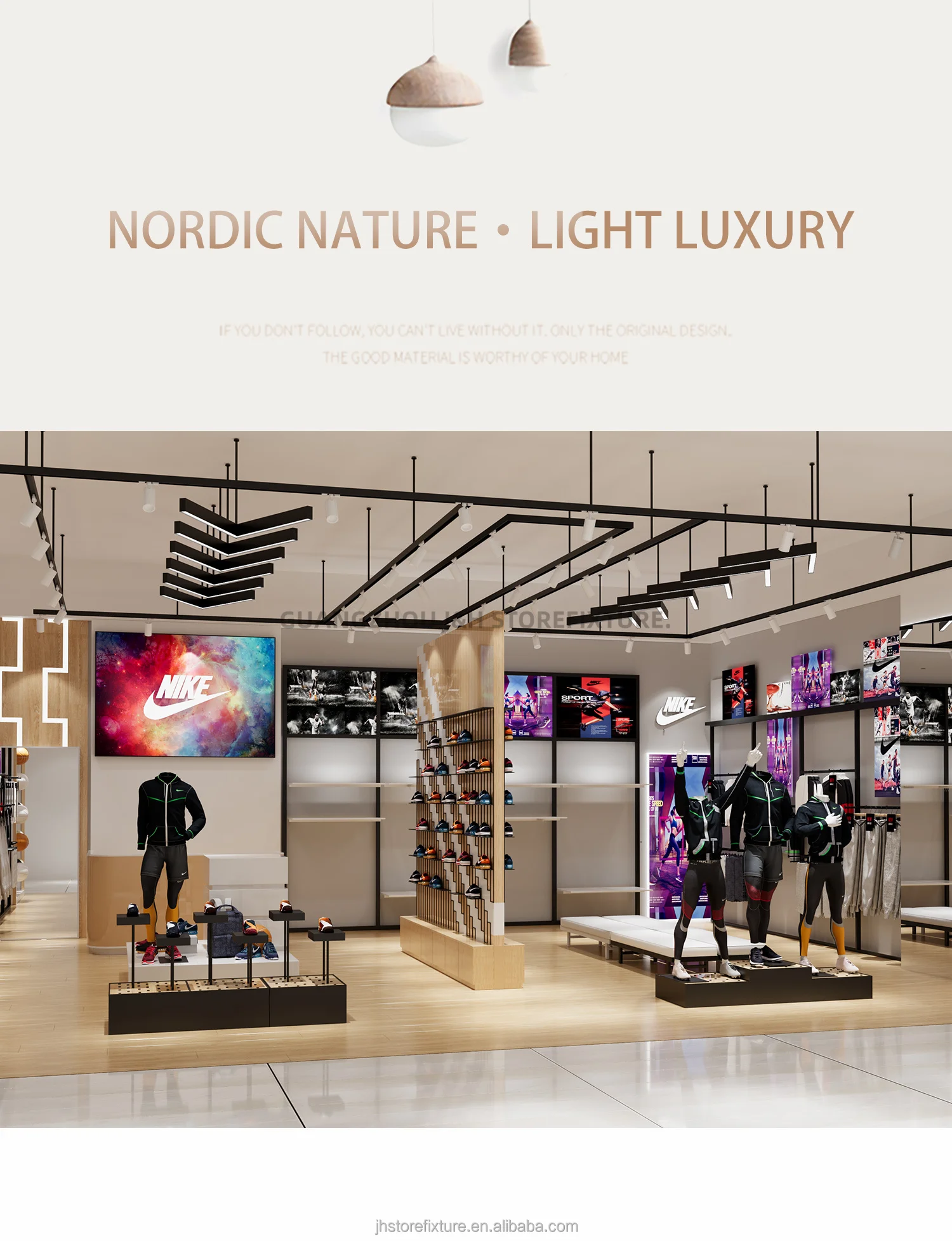 Wall Mounted Retail Clothing Display - Enhance Your Store