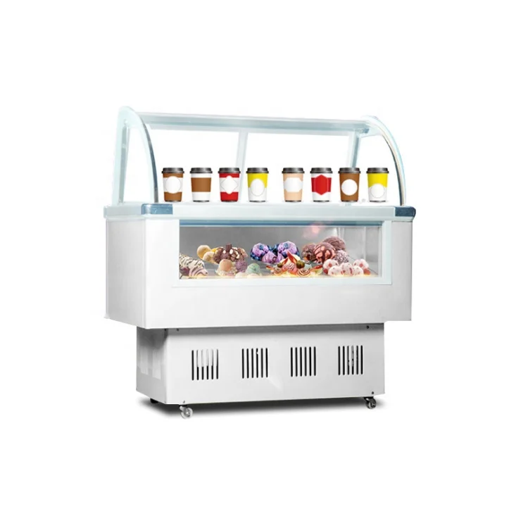 Commercial Paleta Ice Cream Popsicle Display Freezer - Buy Ice Cream ...