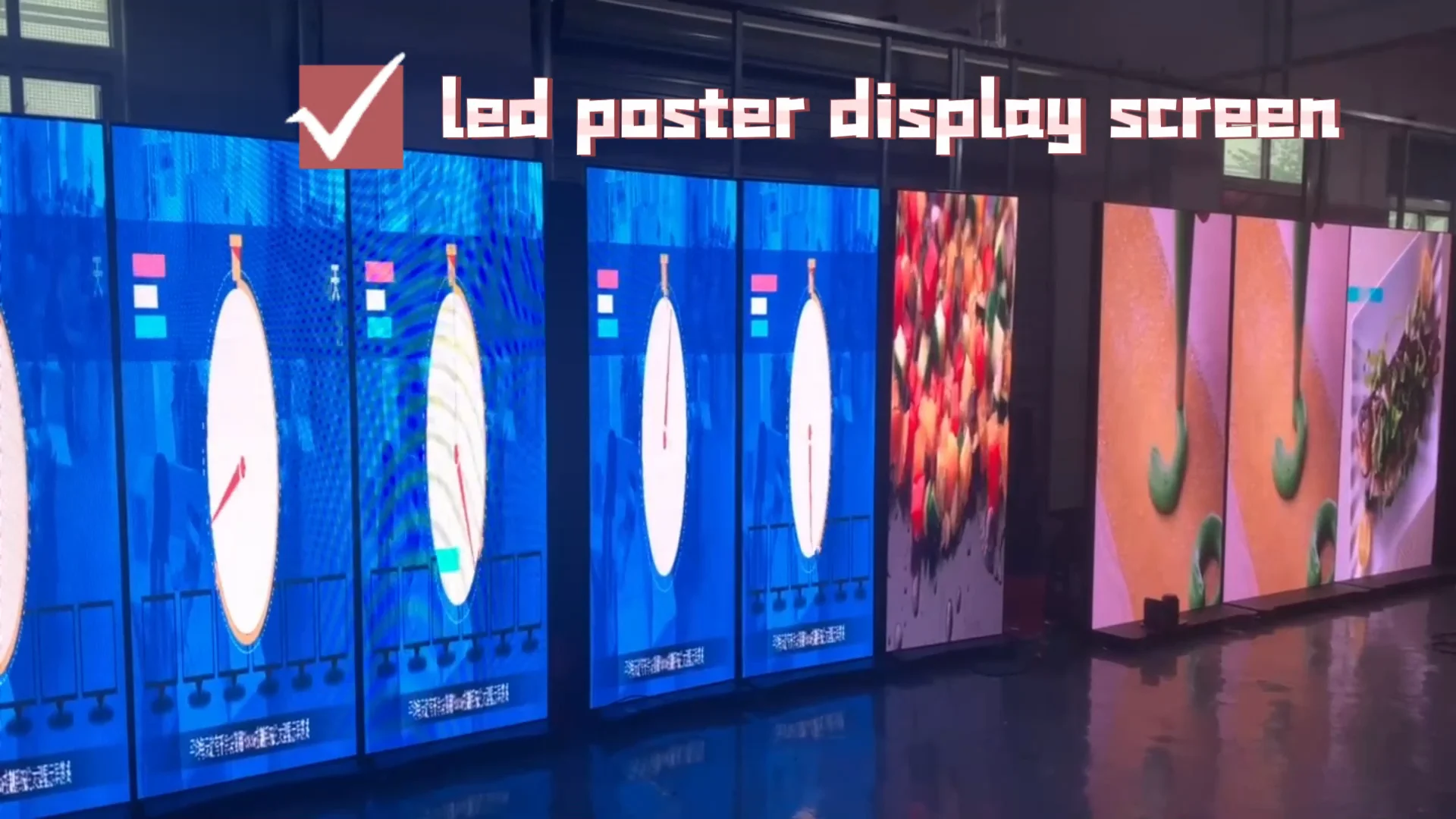 Indoor Usage Hd P2.5 4g Led Screen Advertising Mirror Portable For ...