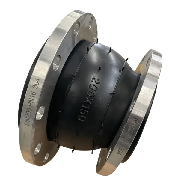 Din Pn16 Carbon Steel Galvanized Epdm Flexible Flange Type Concentric ...