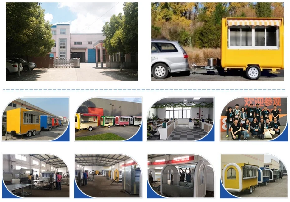 OEM Street Fast Food Car - Custom Snack & Fruit Mobile Shop