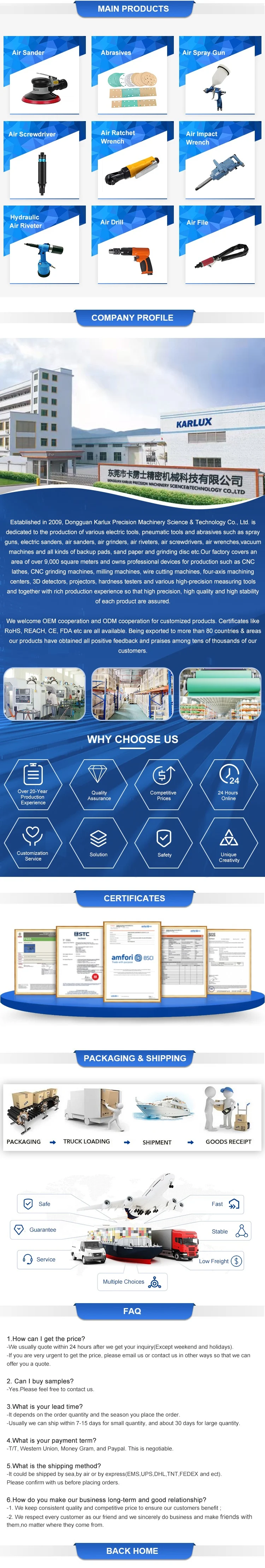 Professional Air Rivet Gun 3.2-6.4mm Rivet Gun Heavy Duty Pneumatic ...