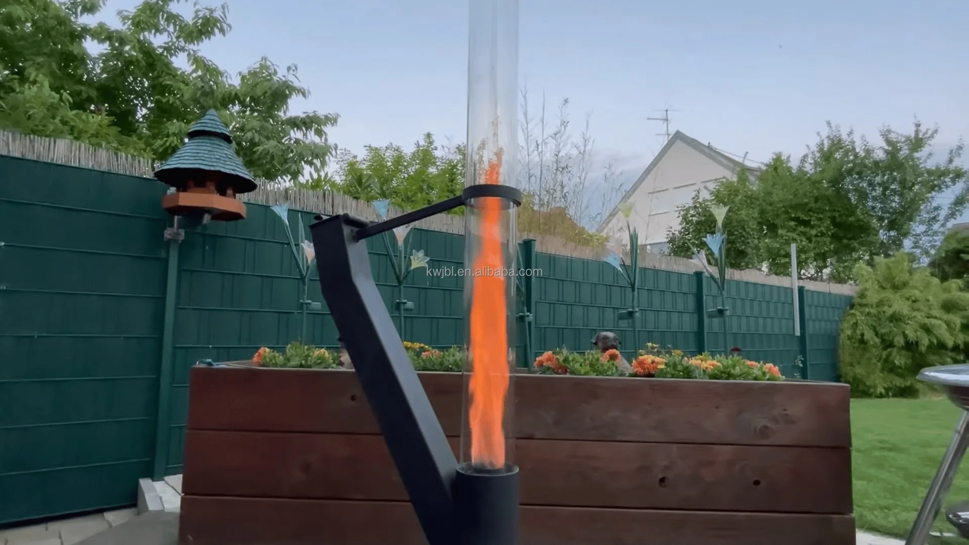 Party Pellet Torch Fire Column Stove Rocket Pellet Heater - Buy Pellet ...