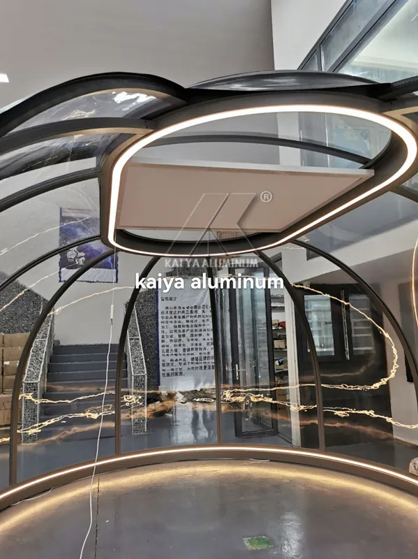 Luxury Outdoor Ellipse 3.5m X 5m 4.5m X 6m Geodesic Dome