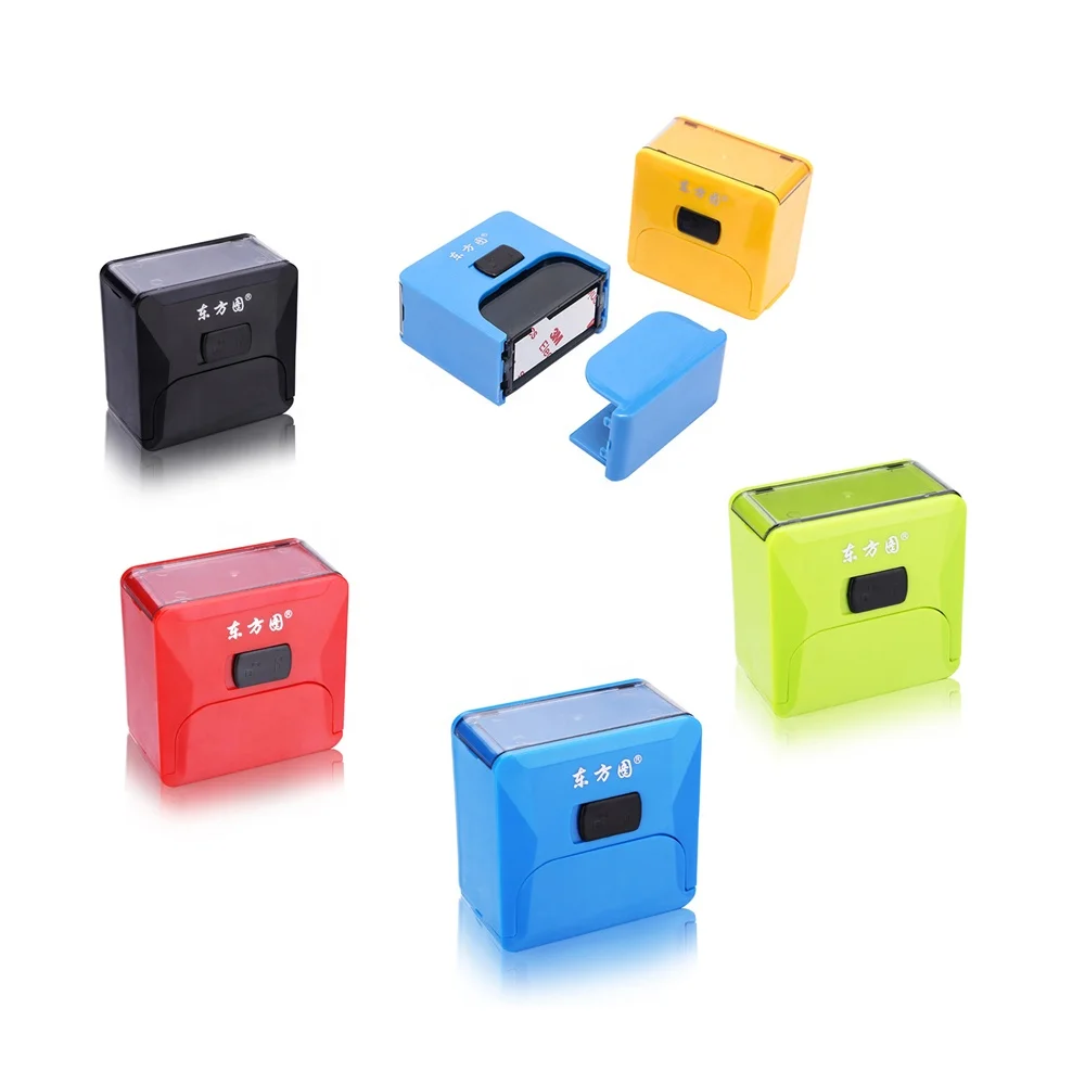 New coming blank self inking stamp case for custom stamp making ...