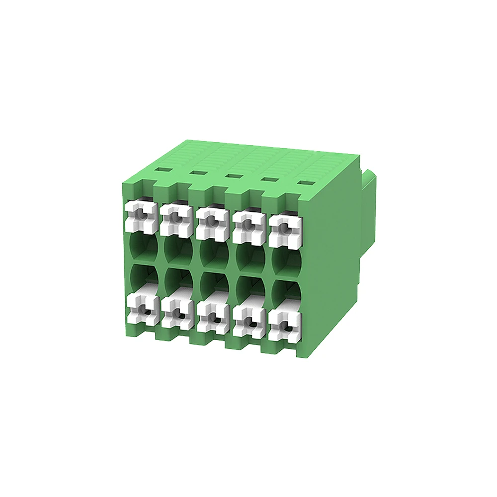 3.81mm Pitch Green Color Plug-in Pluggable Terminal Block