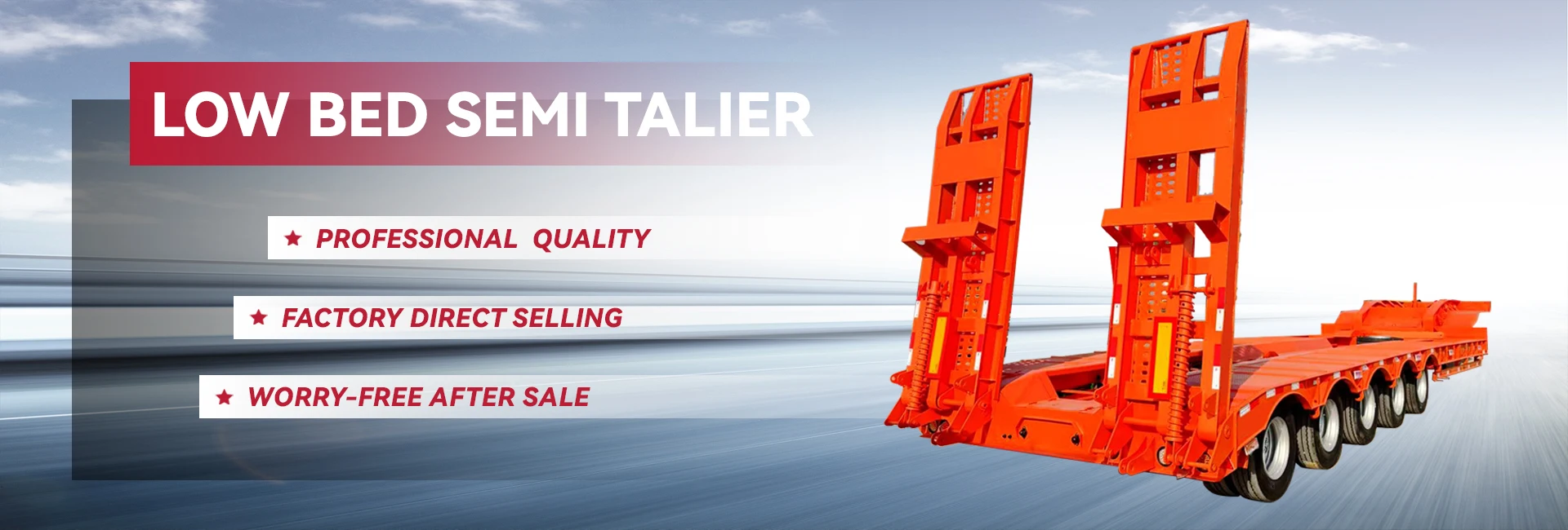 Factory 4 Axle 40ft 80Ton 100Ton Loader Extendable Hydraulic Heavy Duty ...