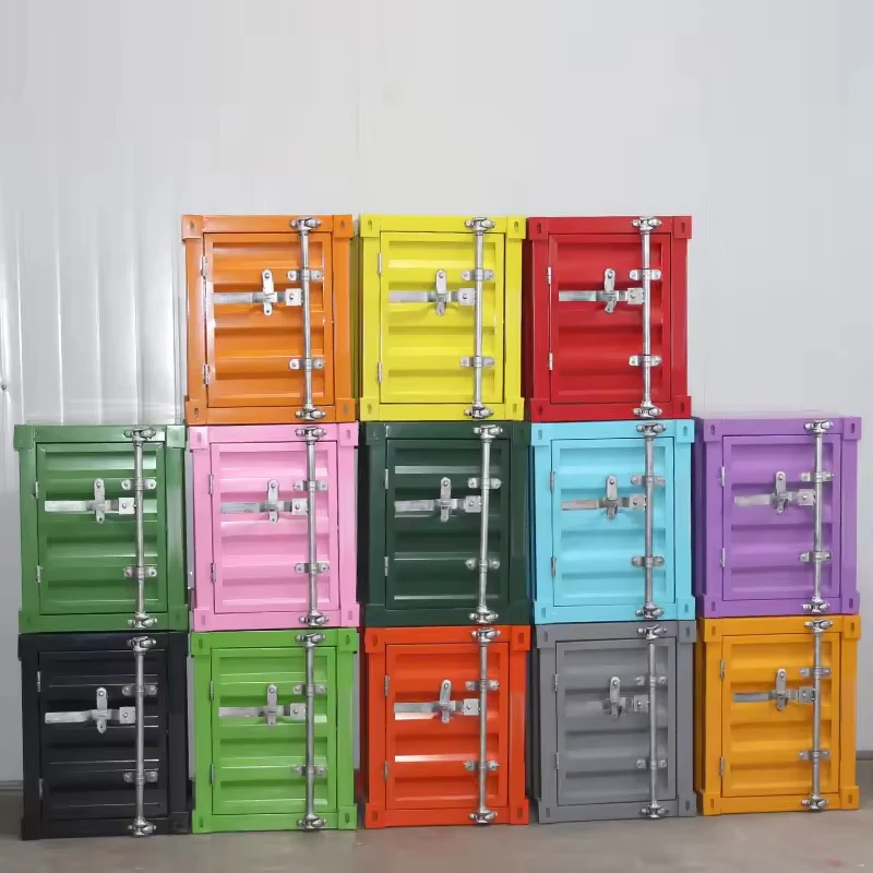 Industrial Iron Metal Storage Cabinet For Dining Area - Oem Available