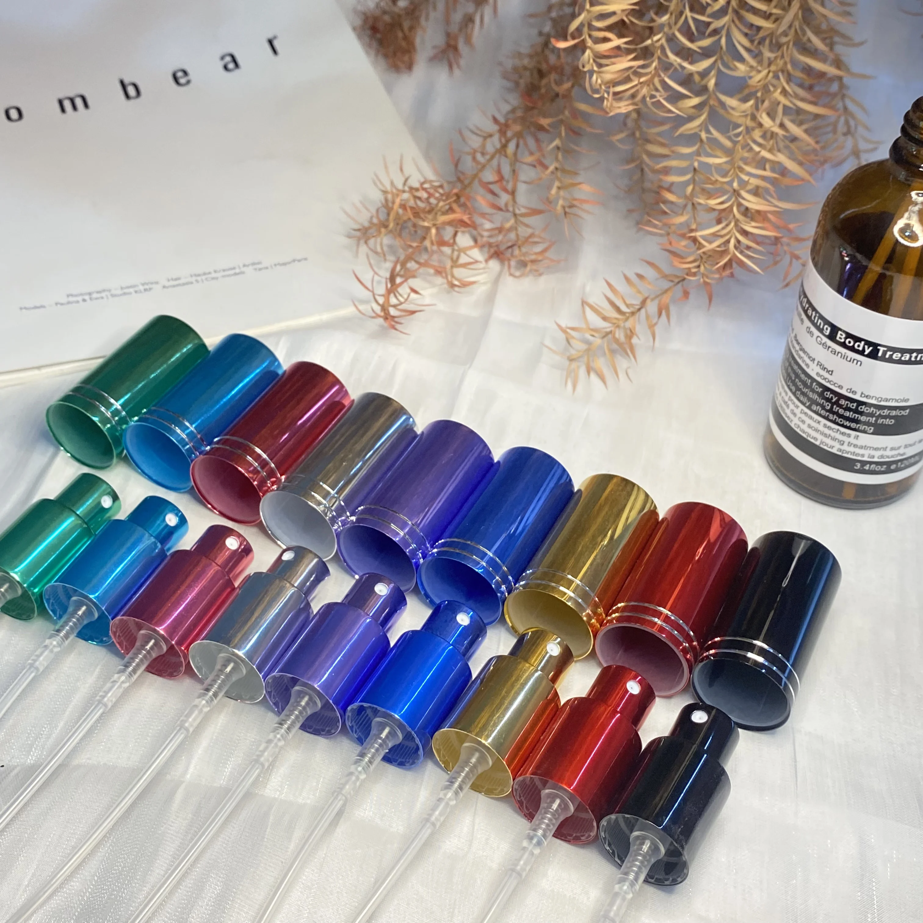 Perfume Atomizer - Aluminium Cosmetic Crimp Pump Sprayer