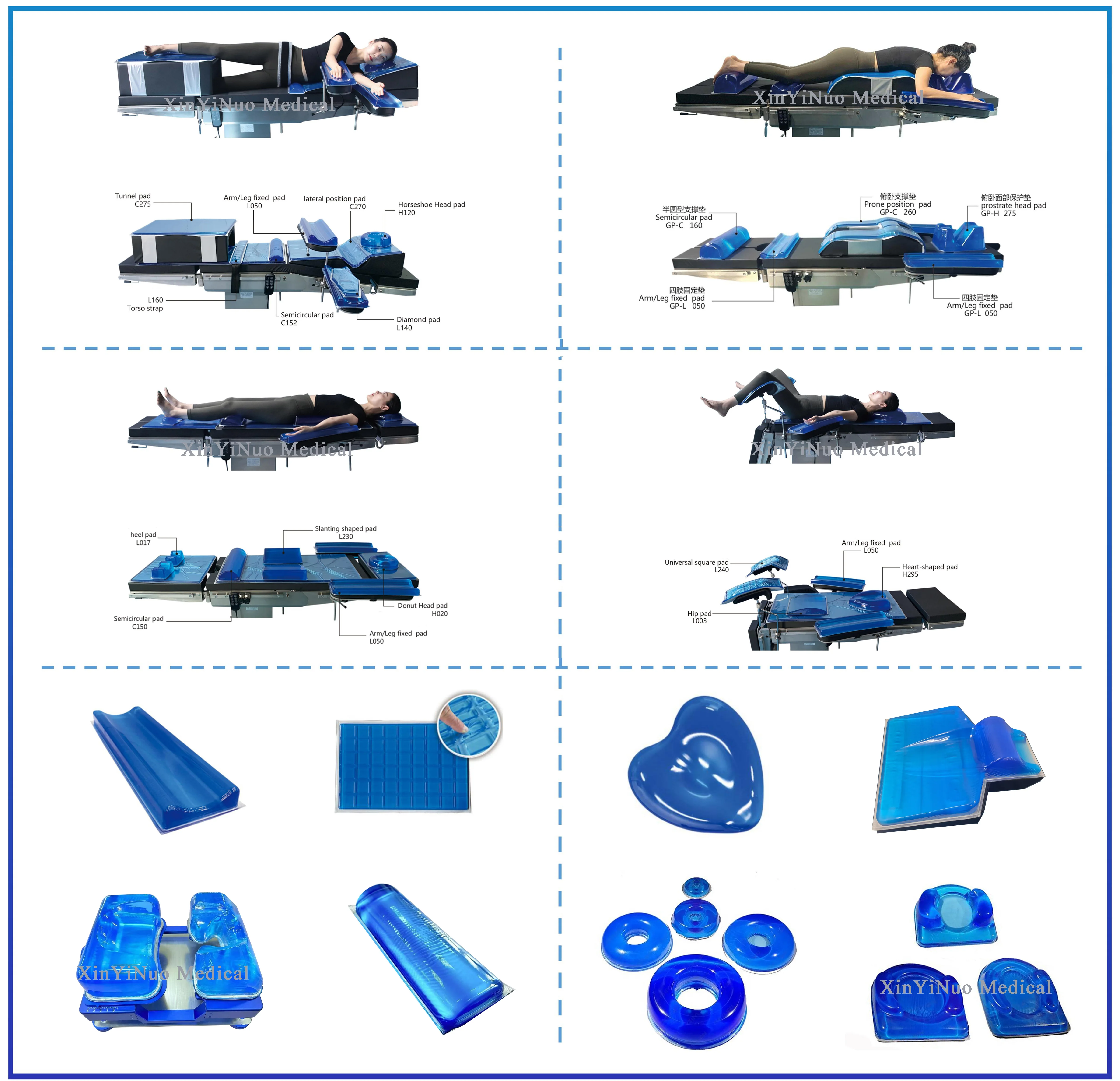 Lateral Hip Positioning System Surgical Table Accessories Pelvic ...
