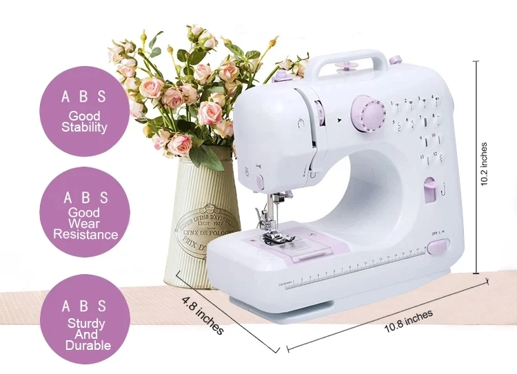 Mini Household Sewing Machine - QC-505A - High-Speed & Reliable