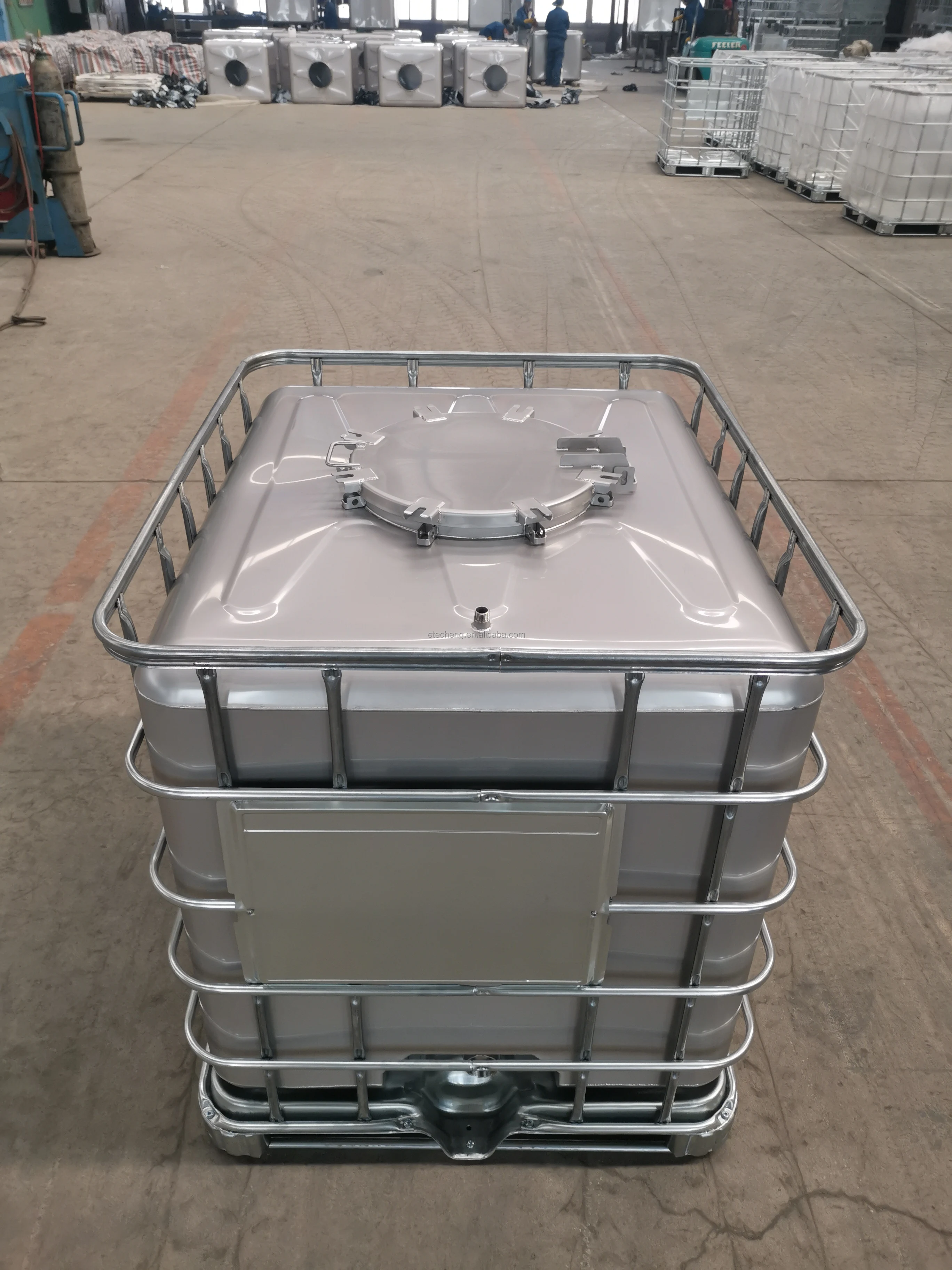 Stainless Steel IBC Tote Tank With UN 31A/Y Certificate Liquid Chemical ...