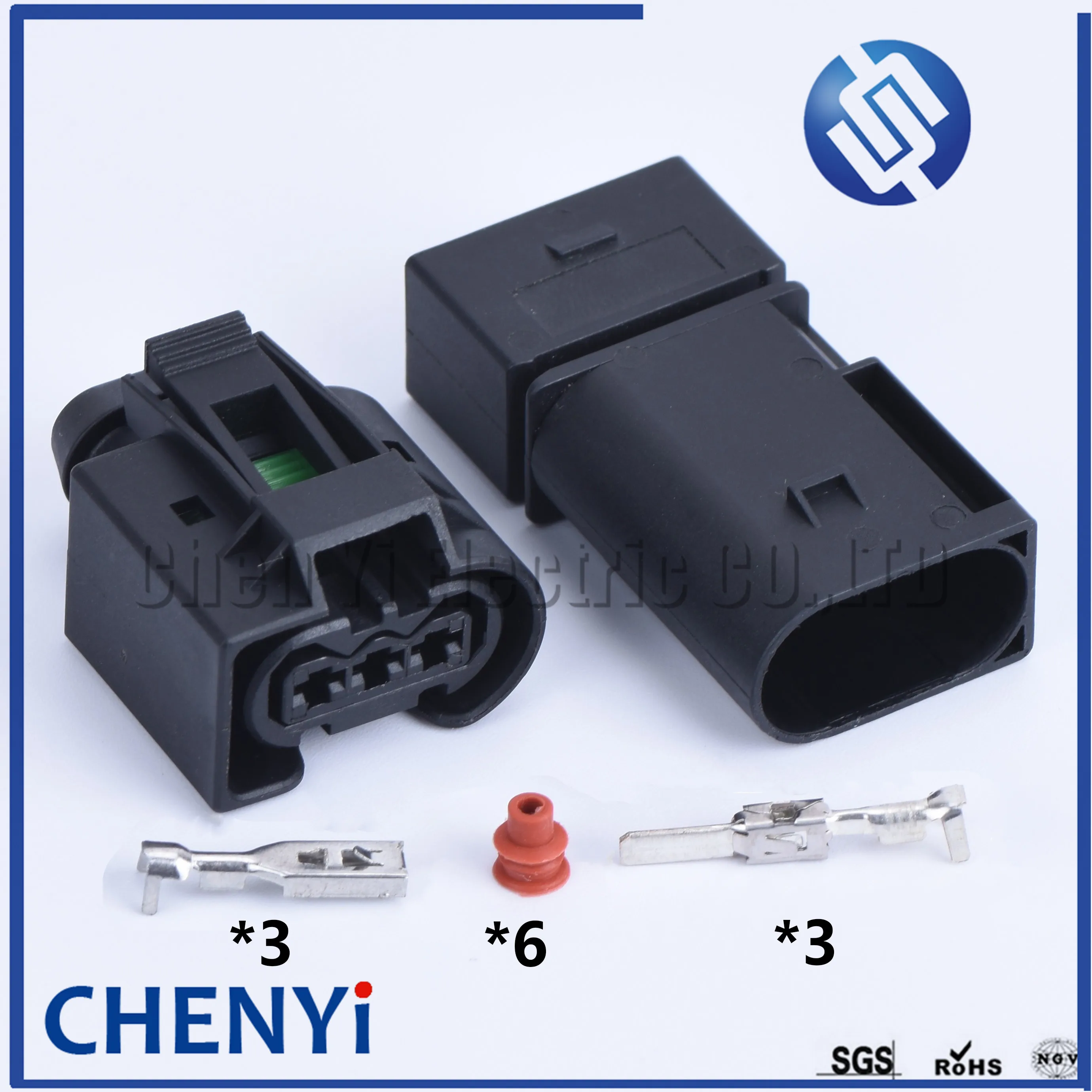 3 Pin male female crankshaft sensor plug Injector Connector high ...