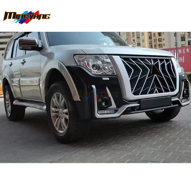 2015-2018 Mitsubishi Pajero V93 V97 Upgrade To V98 Body Kit Facelift Bumper - Buy Pajero V97 ...