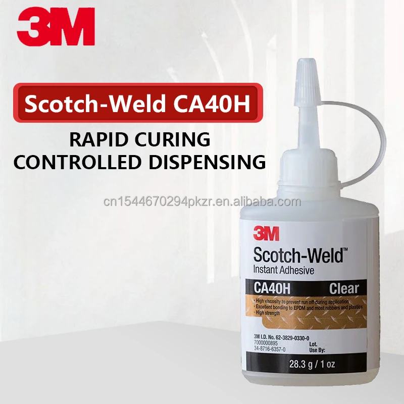 3m Scotch-weld Ca40h 20g Clear Wholesales Fast Cure Instant Glue Super ...