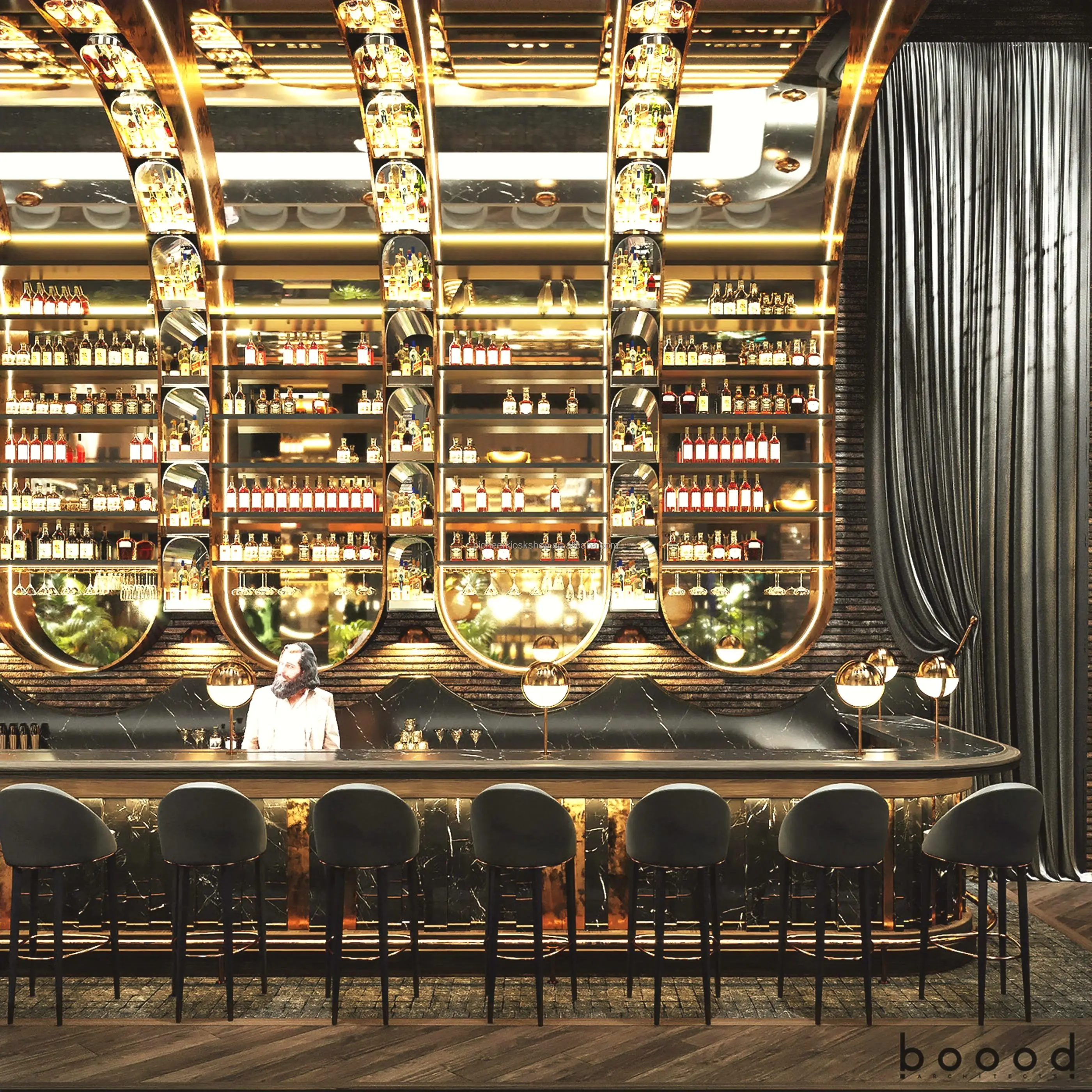 Shop Our Luxury Pub Bar Design - Perfect for Restaurants