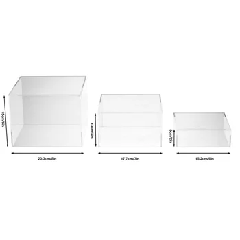 Custom Food Display Riser Set White Round Acrylic Hotel Buffet Risers ...