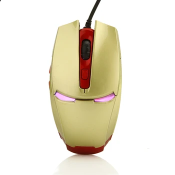 Iron Man 6d Wired Optical Pc Gaming Mouse 2400dpi - Buy 6d Gaming Mouse ...