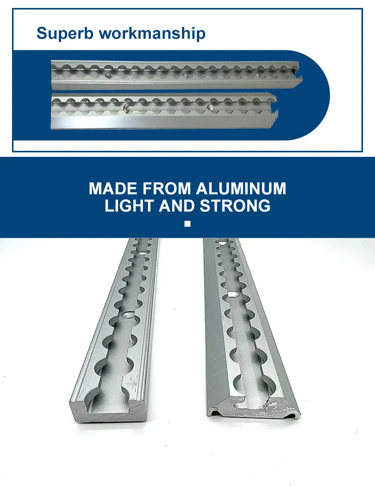 Angled L Track Aluminum Airline Rail Track Thick Seat Track - Buy Tie ...