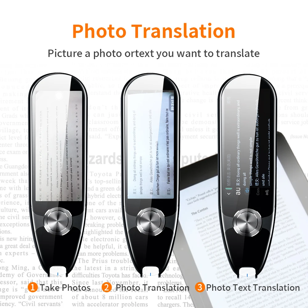 VORMOR X7 Scan Translation Dictionary Pen English Reading Language ...
