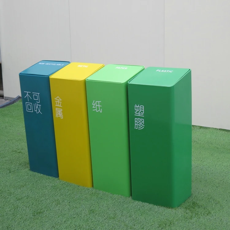 Stainless Steel Recycling Bins - Durable & Sustainable