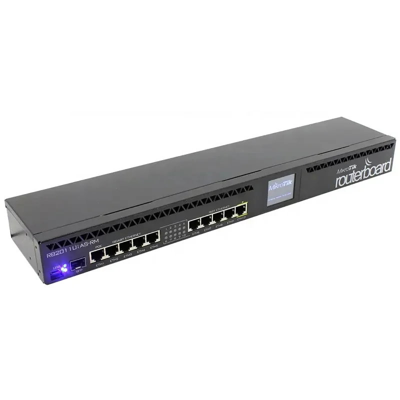 Mikrotik Rb3011uias-rm 3011uias Rm Rackmount 10 Gigabit Ethernet Router ...