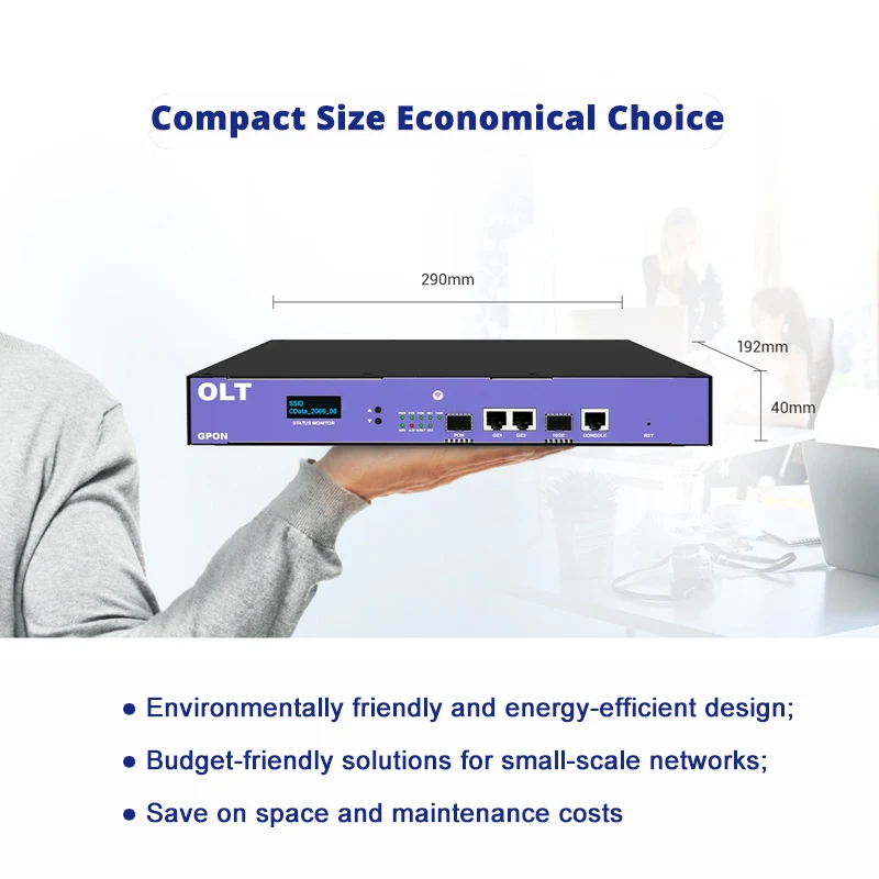 Wolck FTTH Optical Fiber Cdata Single Port XPON One PON