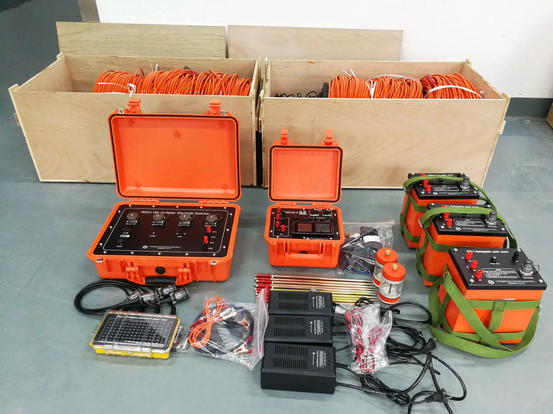 High Precision 2D Resistivity Imaging System for Water Detection